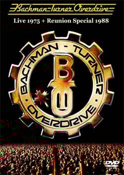 BTO (BACHMAN TURNER OVERDRIVE) Live 1975 + Reunion Special 1988 DVD · ROCKTODAY RARE ROCK DVD ...